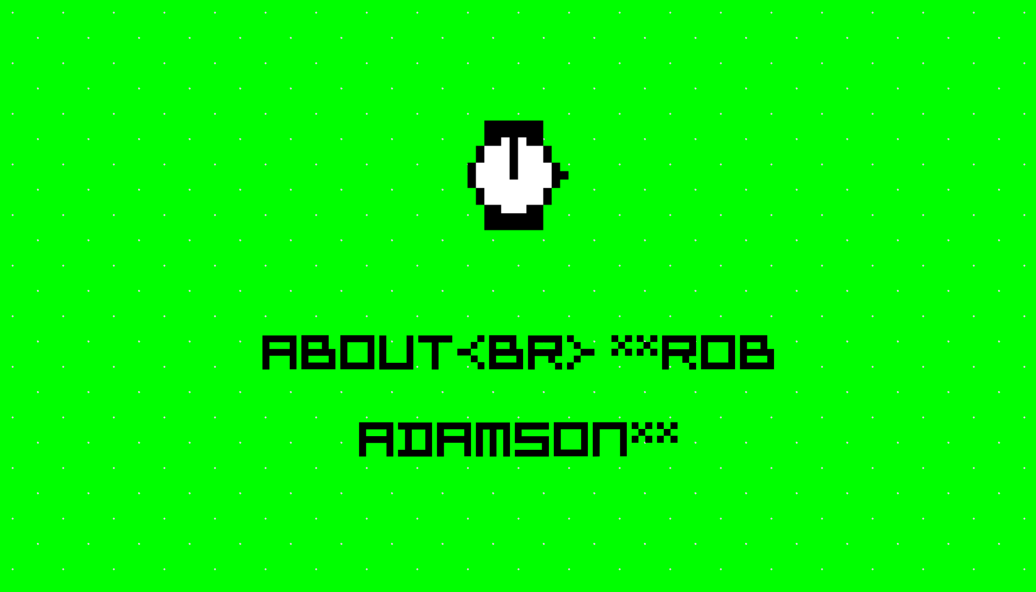 About Rob Adamson on HackerNoon